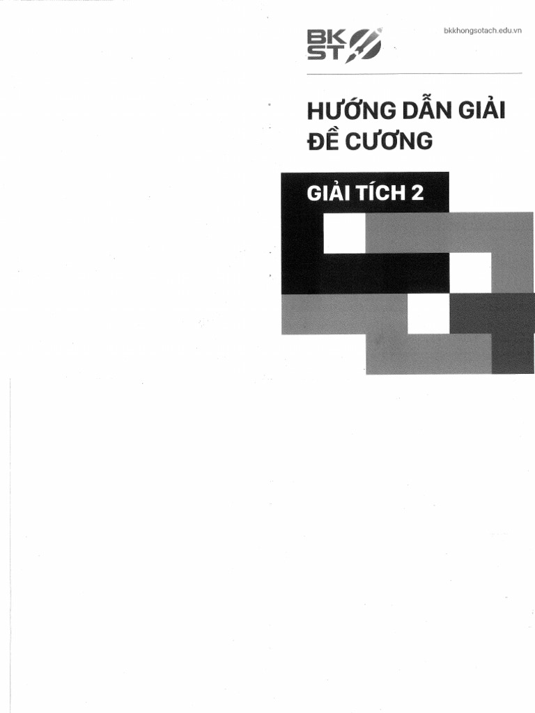 Giải đề cương GT2 | PDF