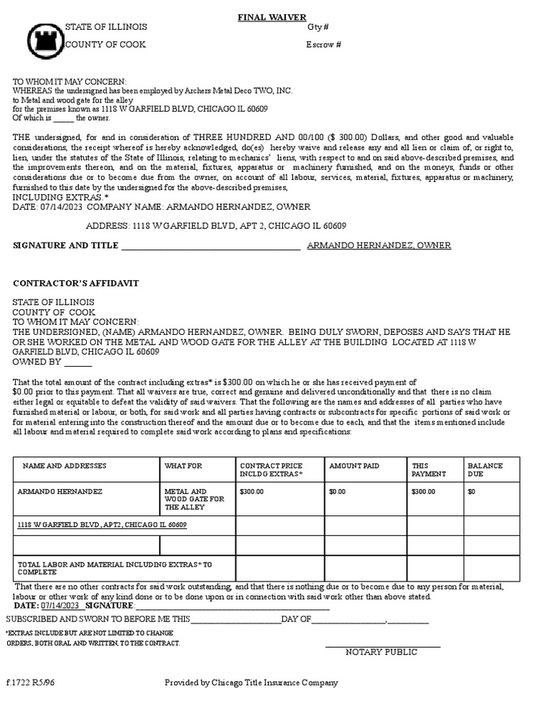 Final Waiver | PDF | Economies | Business