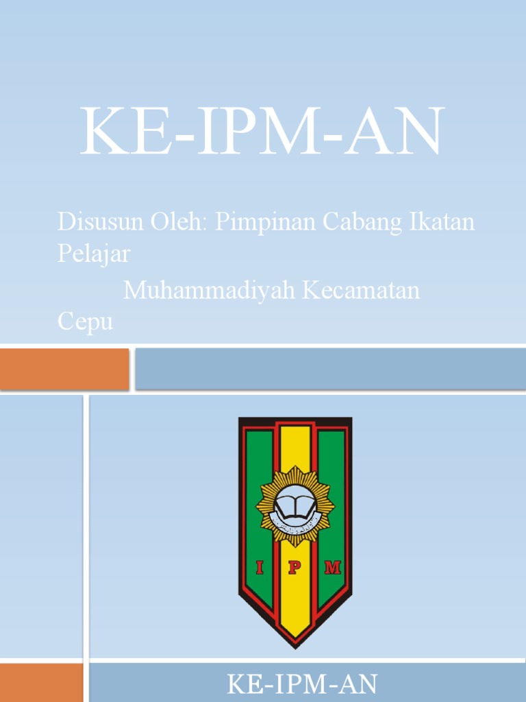 Materi Ke IPM An Baru | PDF
