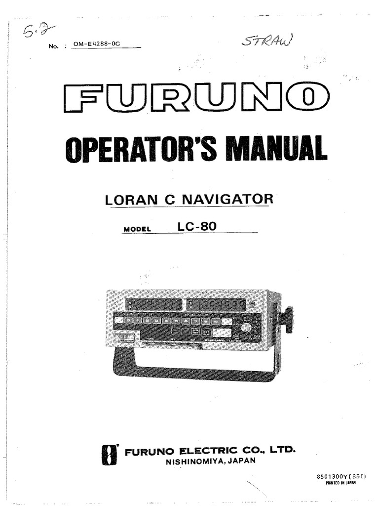 LC80 Operators Manual | PDF