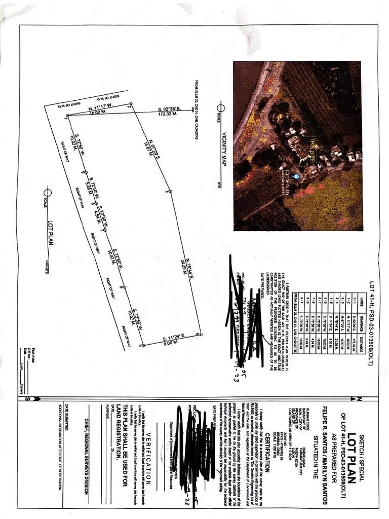 Sample Lot Plan | PDF
