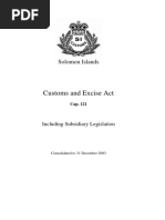 EAC Customs Management Regulations | PDF | Surety Bond | Customs