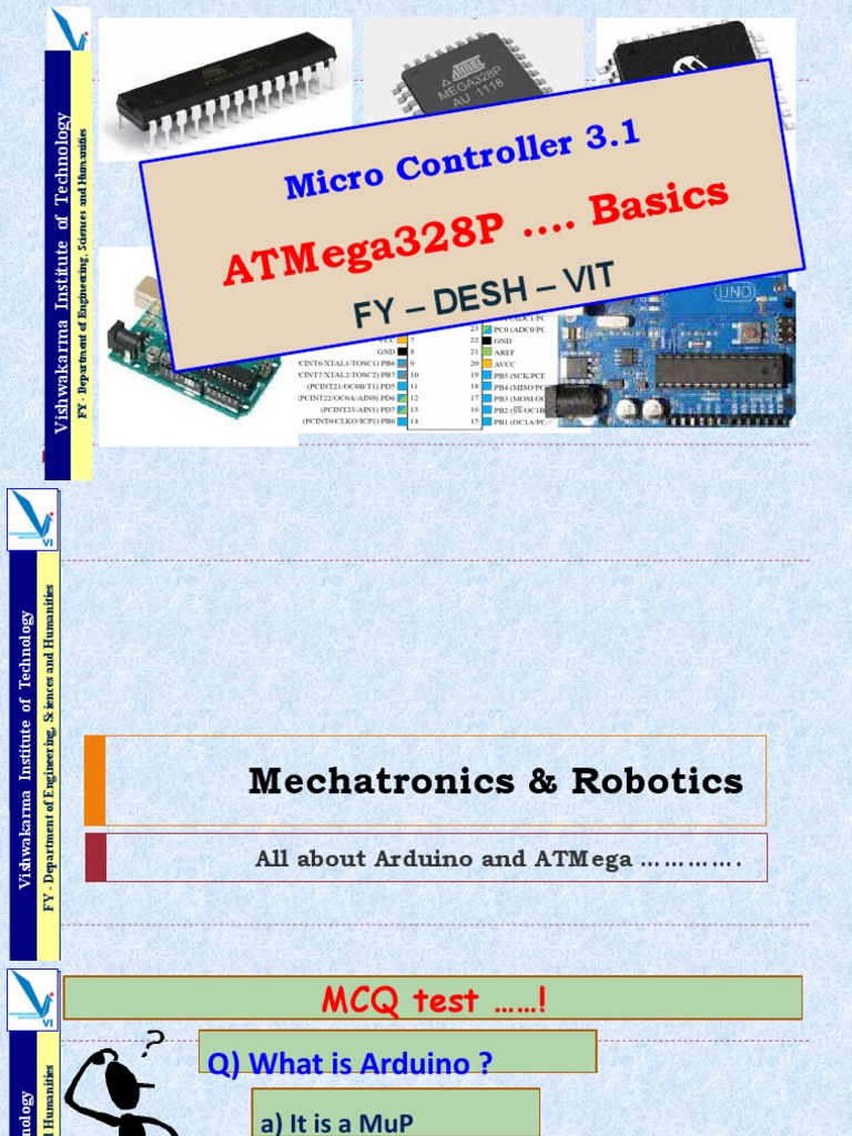 Arduino & ATMega Basics Guide | PDF | Arduino | Computer Hardware