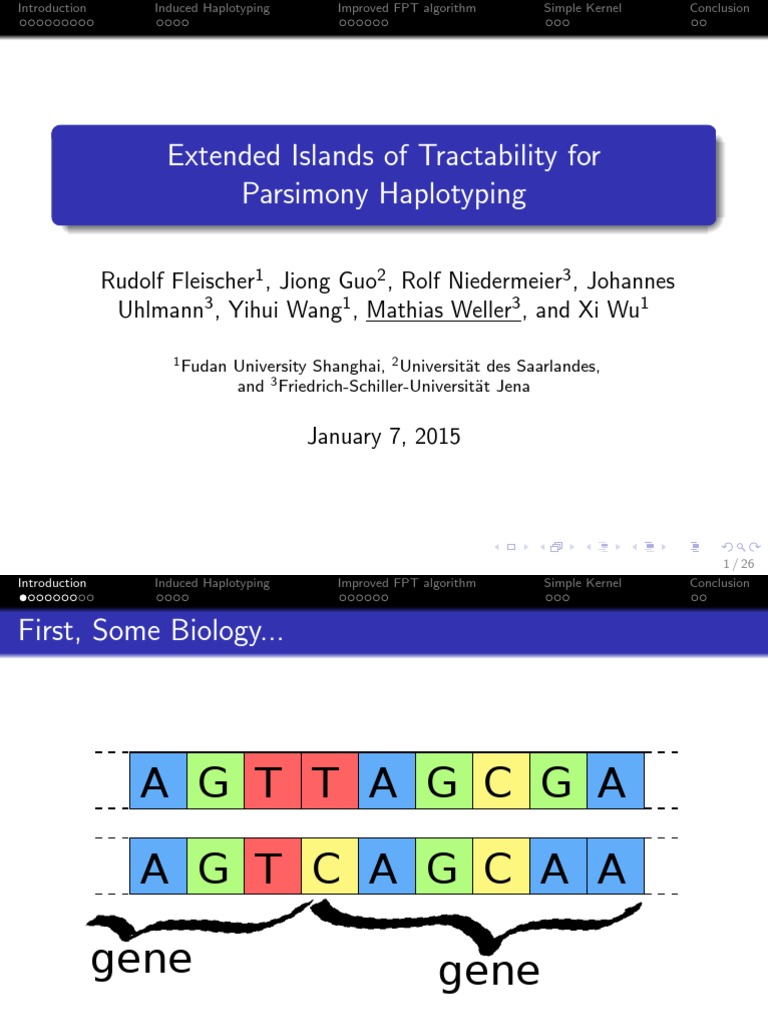 Haplotalk | PDF | Single Nucleotide Polymorphism | Occam's Razor