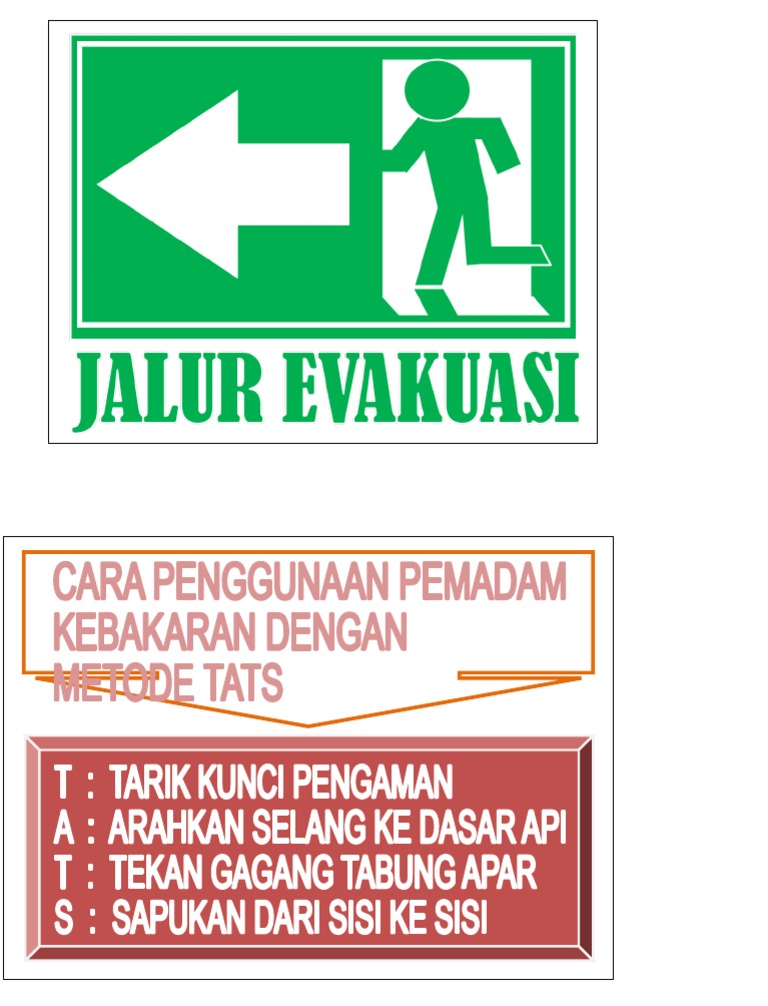 Jalur Evakuasi | PDF