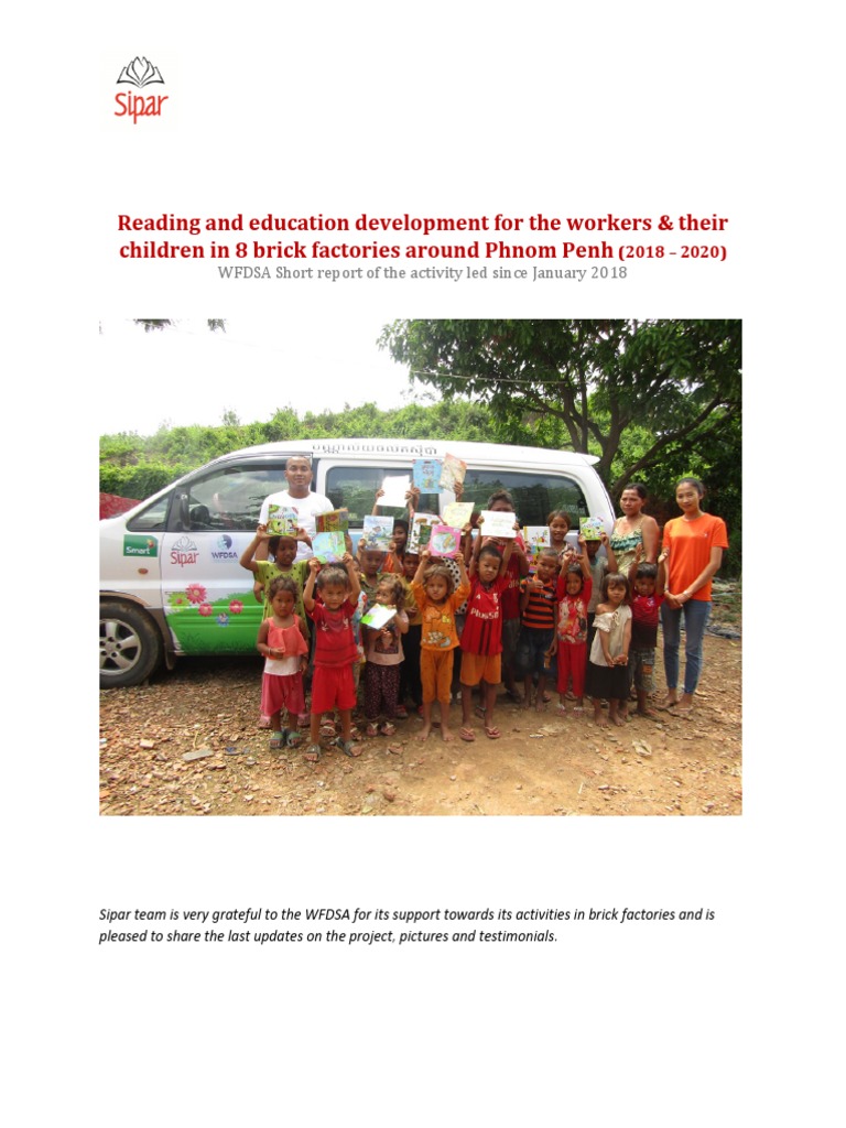 Sipar WFDSA Report | PDF | Literacy