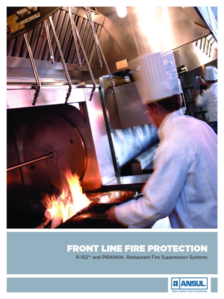 Ansul - R-102 & Piranha Overview | PDF | Firefighting | Fires