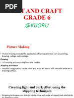 Art Grade 6 Notes Term 1 | PDF | Drawing | Composition (Visual Arts)