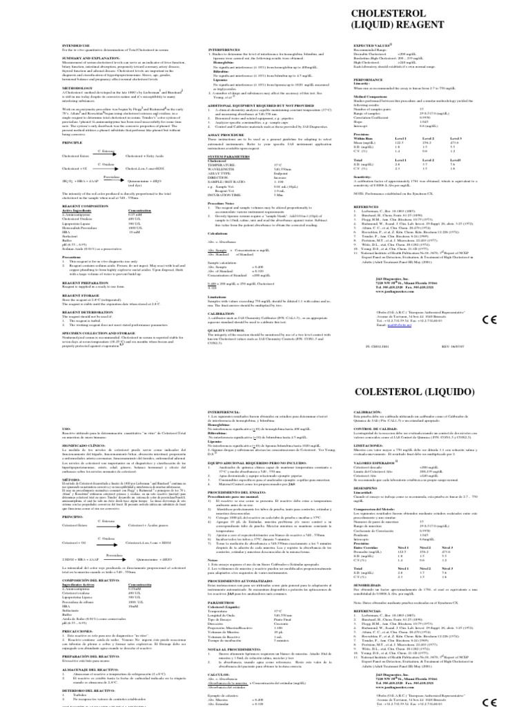 Cho2 JS01 | Download Free PDF | Cholesterol | Chemistry