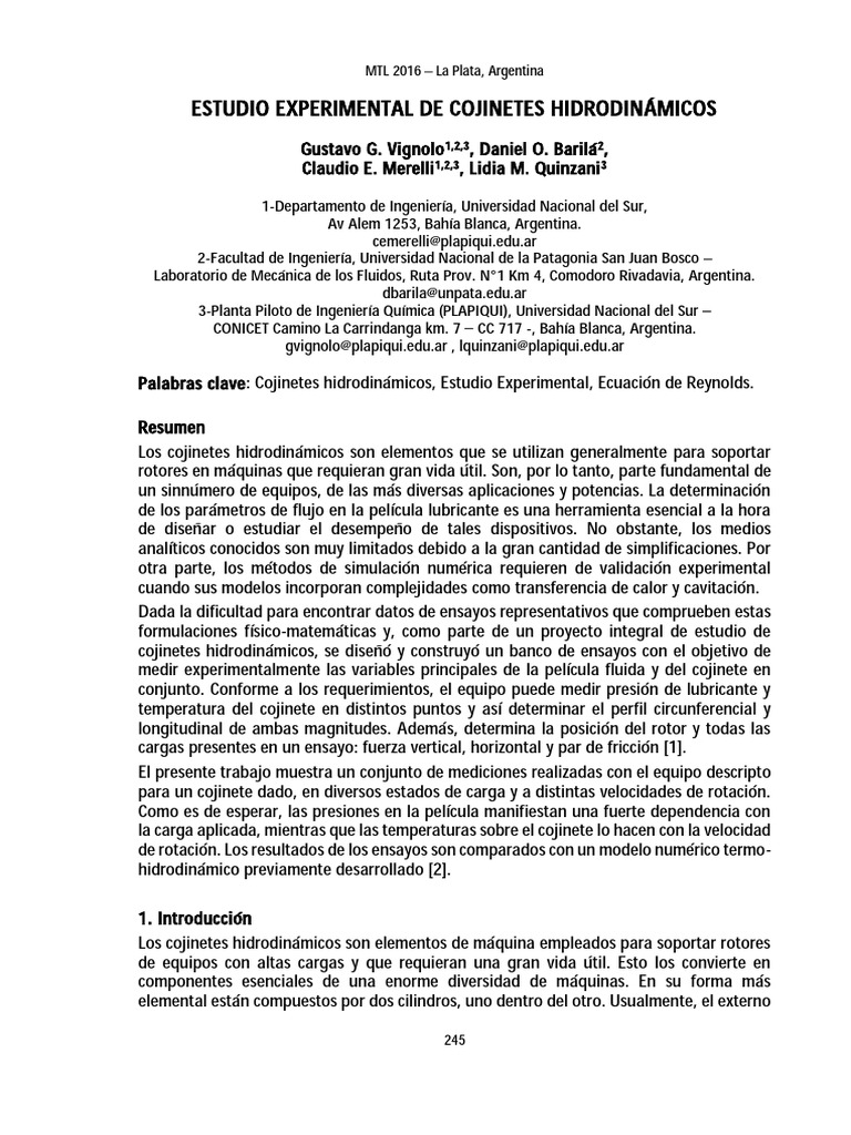 Documento - Completo - pdf-PDFA Rodamientos Hidrodinamicos | PDF