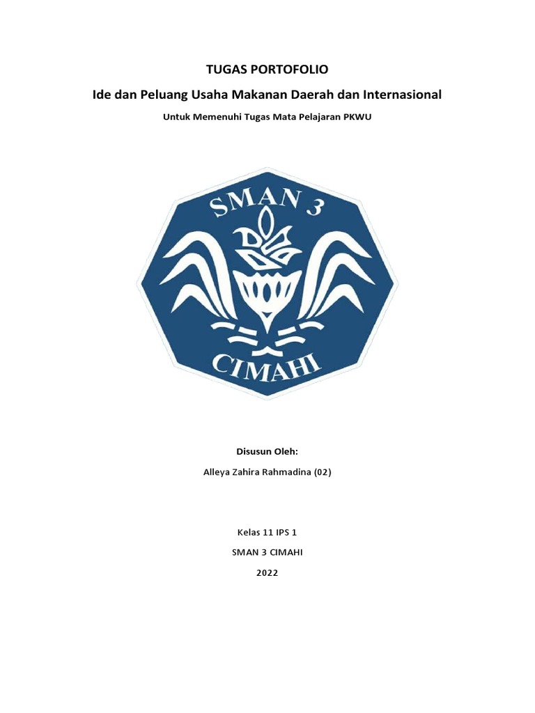 Tugas Portofolio Pkwu | PDF
