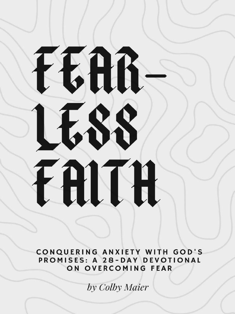 Fearless Faith PDF.01 | PDF | Prayer | Glory (Religion)
