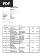 Yes Bank Statement | PDF | Online Banking | Banks & Banking