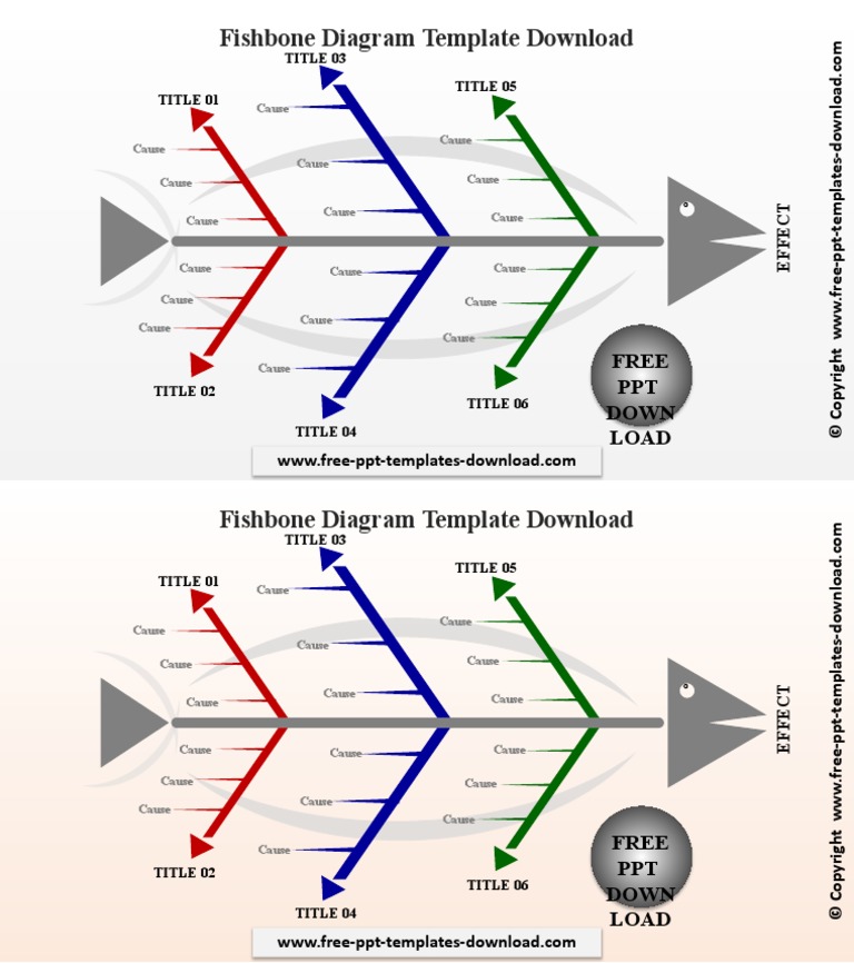 Fishbone Diagram Template Download | PDF