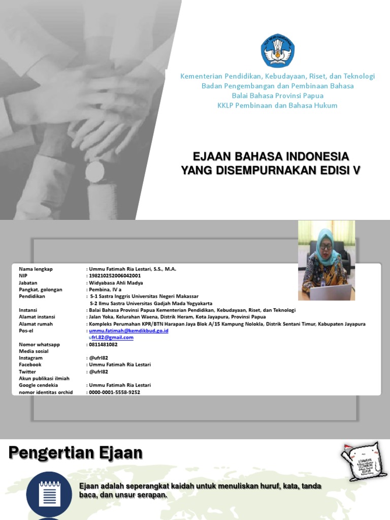 Tata Ejaan Dan EYD V - Ufrl - OK | PDF