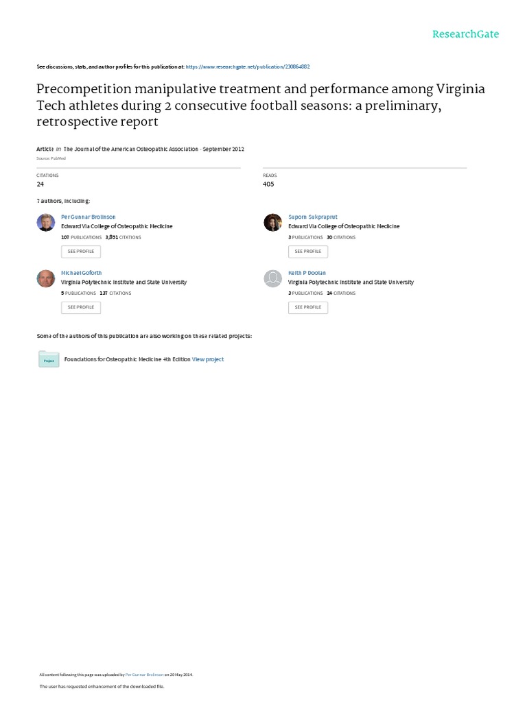 Pre Competition Manipulation Jao A | PDF