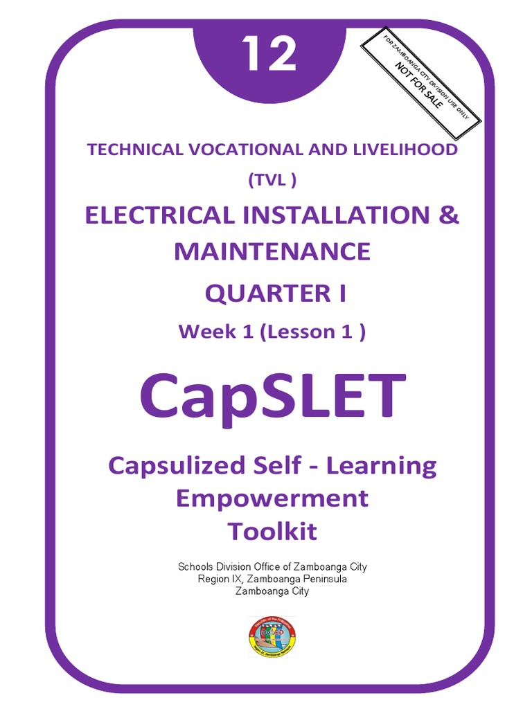 Tvl-Eim 12 - q1 WK 1 | PDF | Fuse (Electrical) | Electrical Connector