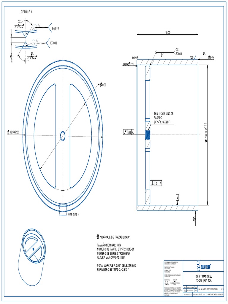 Drift Mandrel 13625 | PDF