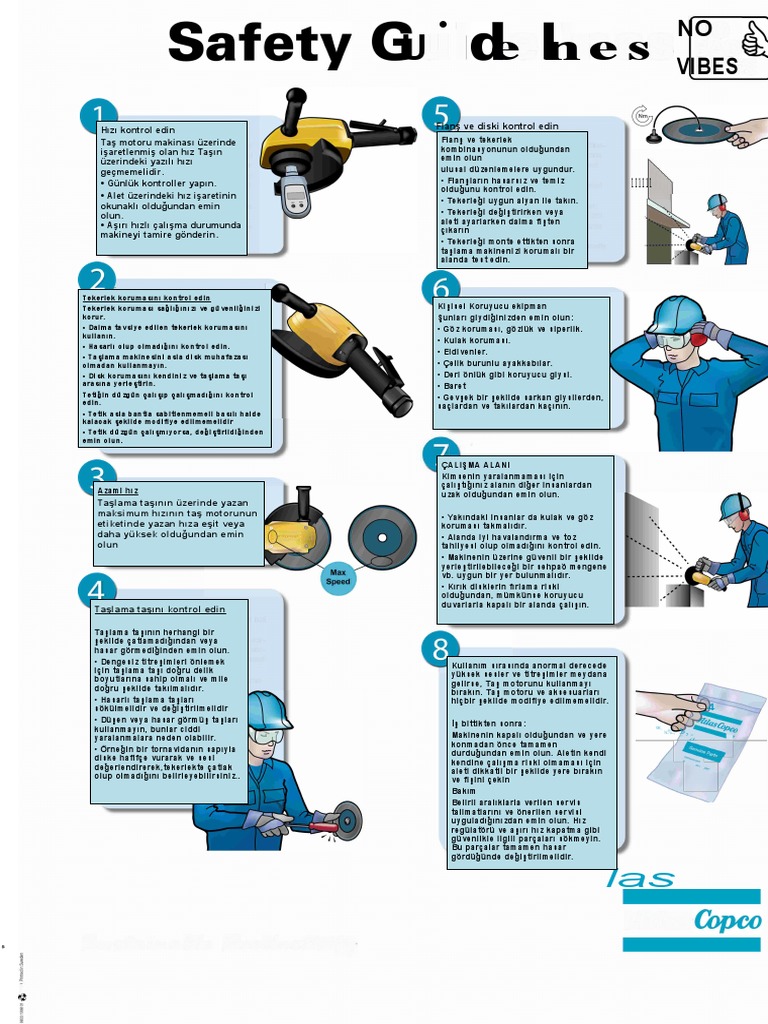 Safety Grinding Poster | PDF