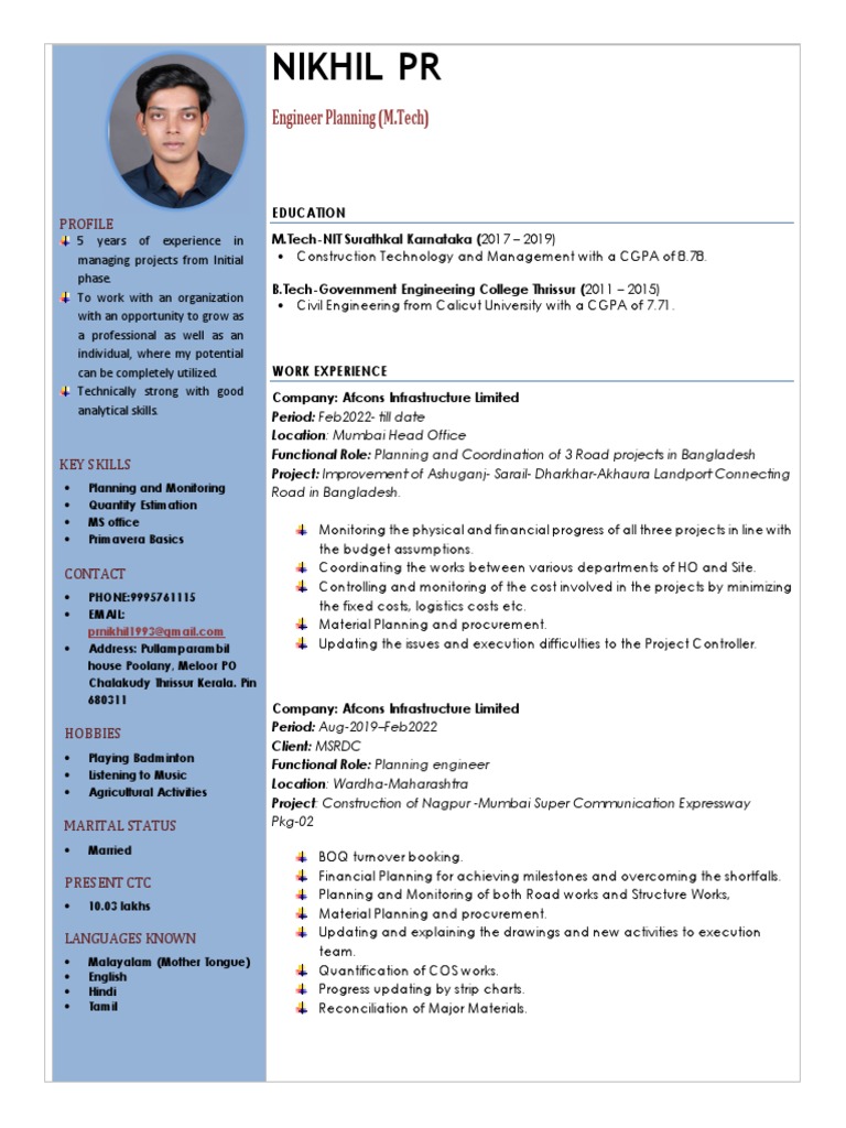 CV Nikhil 03.08.2023 | PDF