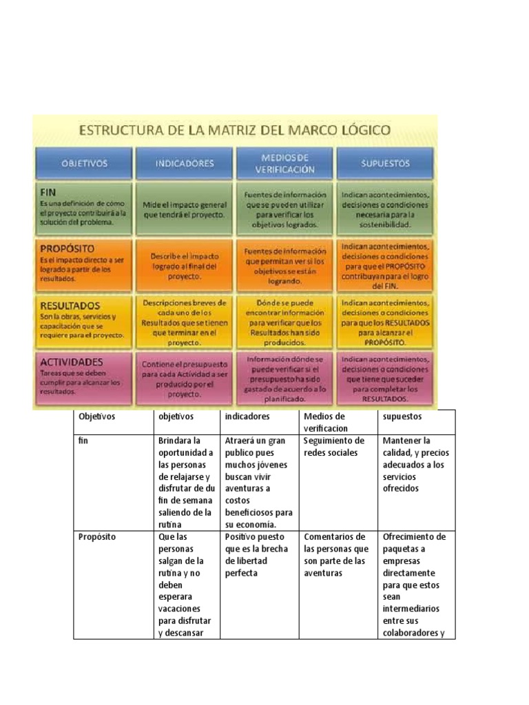 2021formatos Metodologia y Matriz Marco Logico | PDF