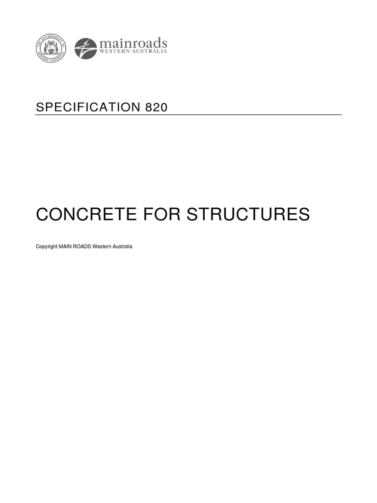 Concrete For Structures | PDF