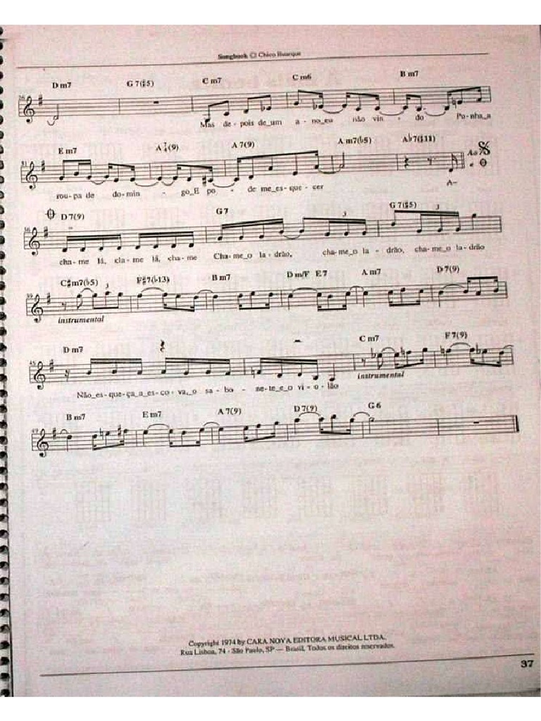 Dueto - Chico Buarque | PDF
