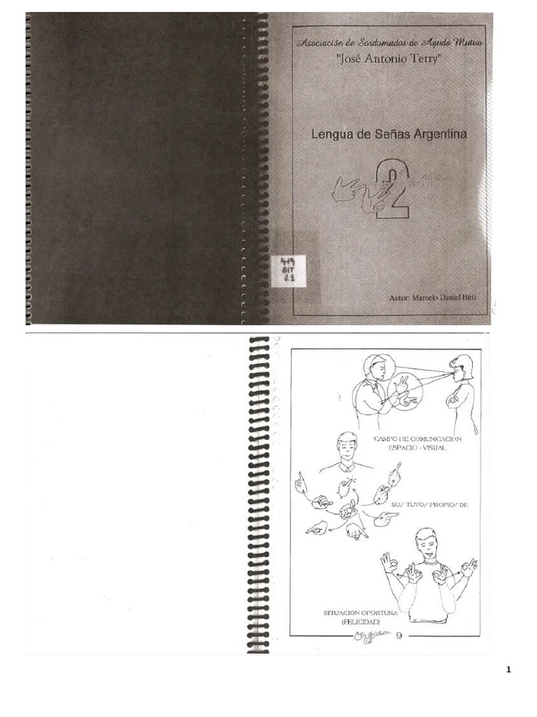 Libro Lenguaje de Señas | PDF