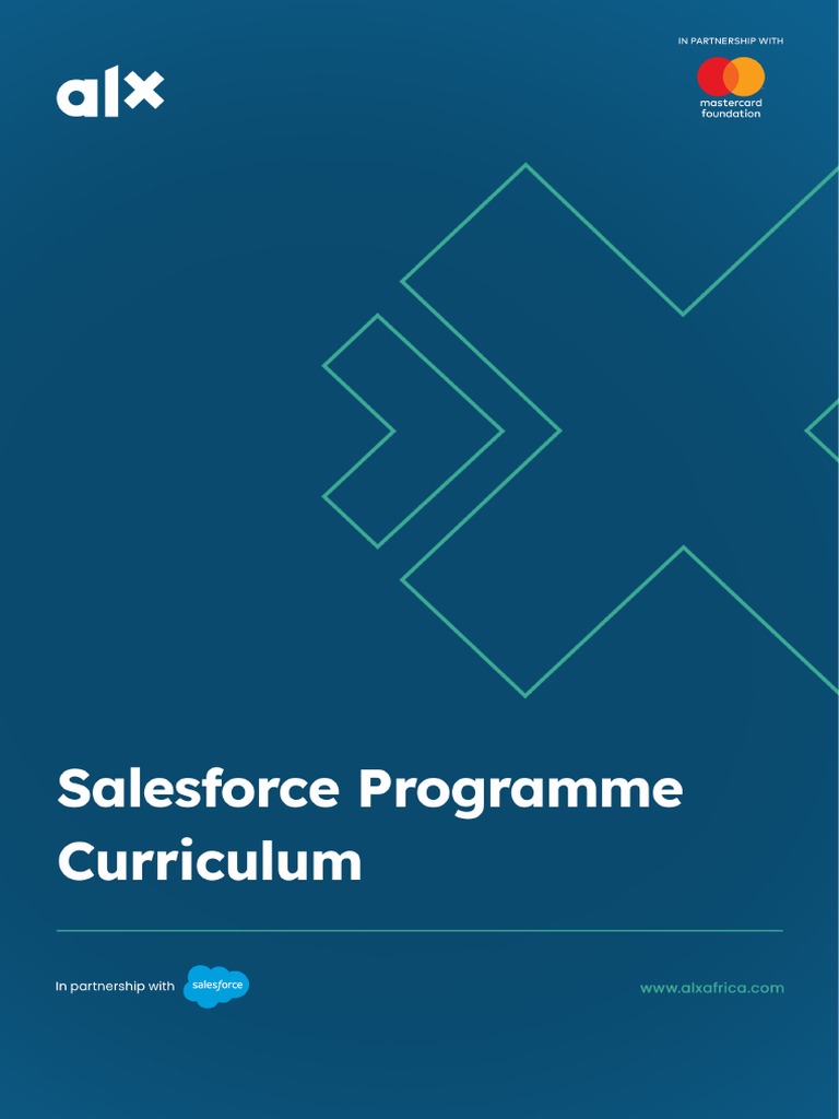 ALX Salesforce Curriculum | PDF