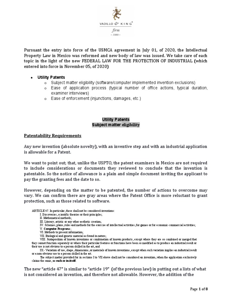 Patents, Desings and Utility Model Overview | PDF | Patent | Glossary ...