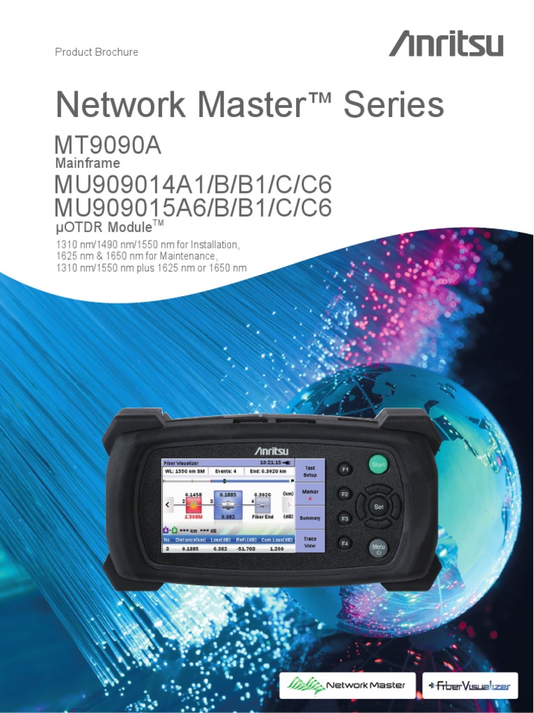 Otdr Modelo Mu9090 | PDF