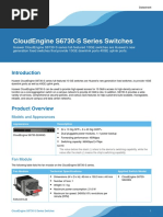 Huawei CloudEngine S6730-H-V2 Series 10GE Switches Datasheet | PDF | Computer Network | Network ...