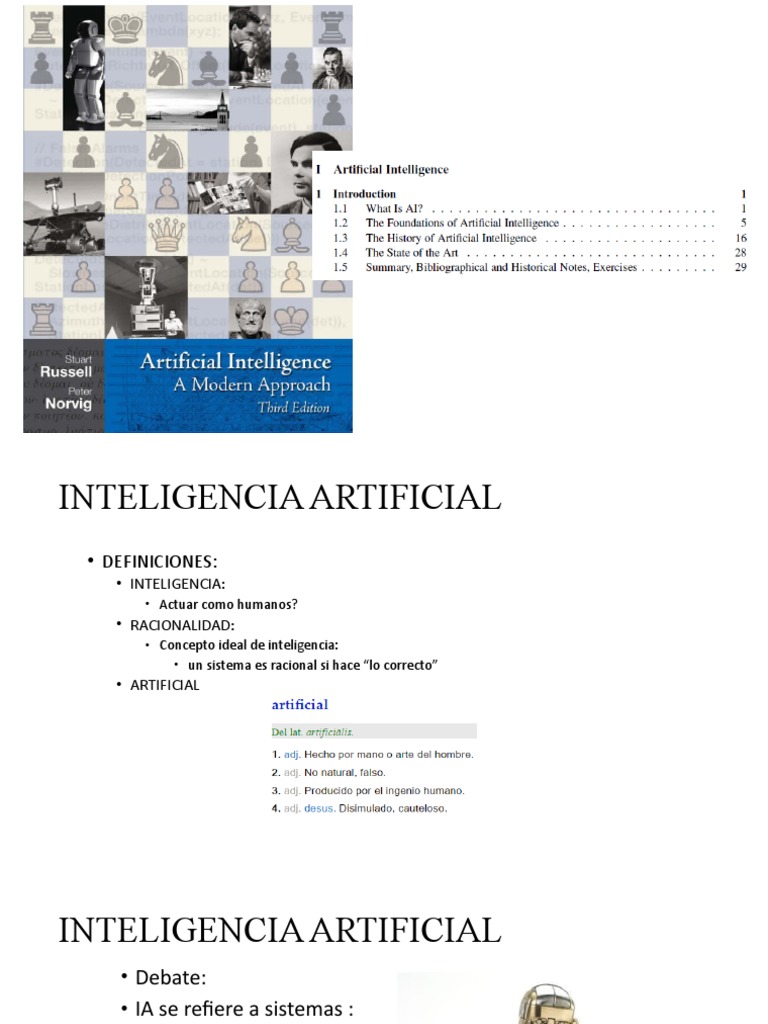 Introduccion | PDF | Inteligencia (IA) y semántica | Inteligencia artificial