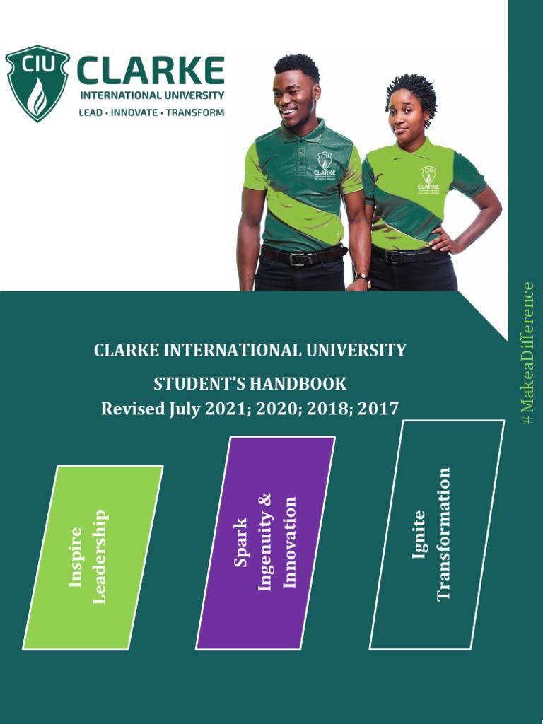 2021 Ciu Studentshandbook | PDF