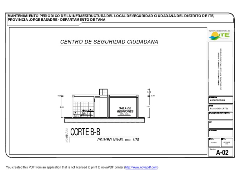 Corte 2 Ok Corte B-B | PDF