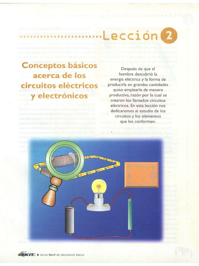 02 - Conceptos Básicos Acerca de Los Circuitos Eléctricos y Electrónicos | PDF