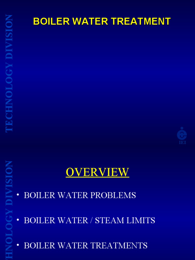 Boiler Water Treatment | PDF