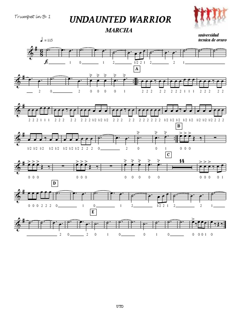 Marcha - Warrior trumpet 1 | PDF