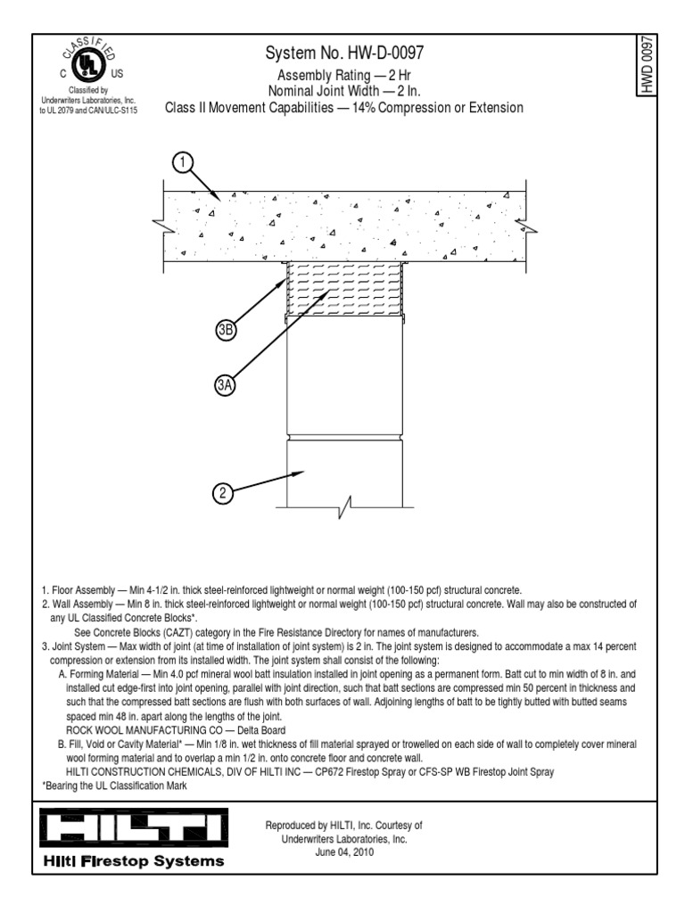HW D 0097 WB Junta | PDF | Concrete | Wall