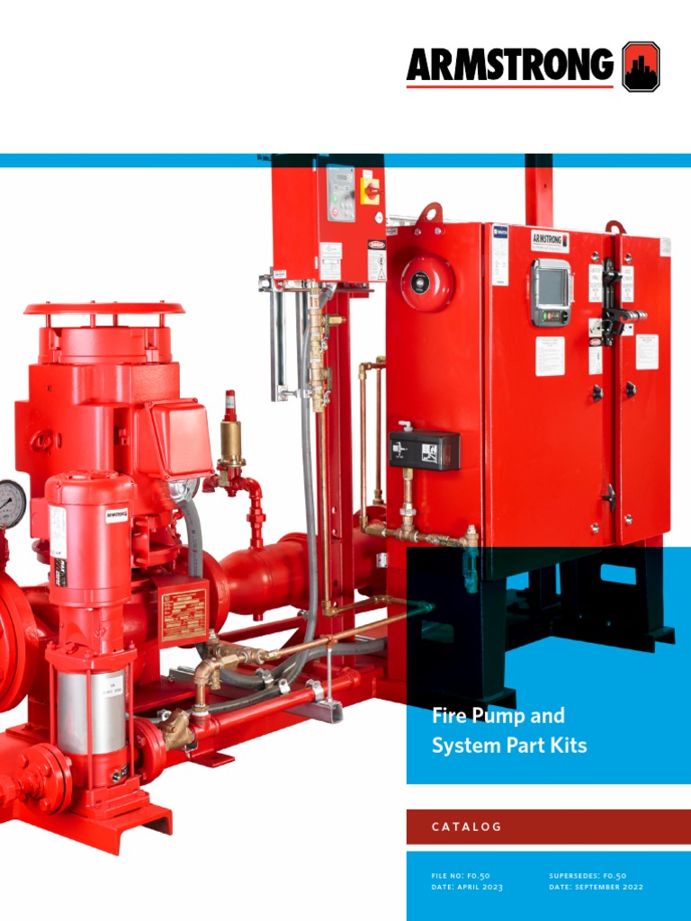 Fire Pump Parts and Repair Kits Guide | PDF