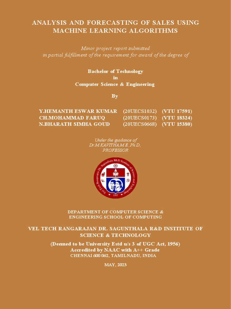 Sales Prediction Using Machine Learning Algorithms | PDF