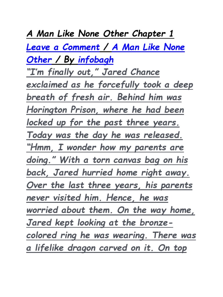 A Man Like 1 25 | PDF | Art | Poetry