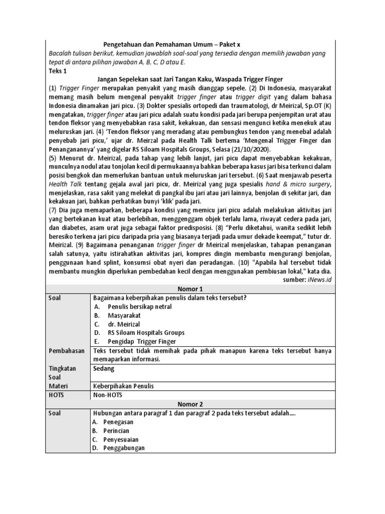 Paket 2 PPU 2024 | PDF