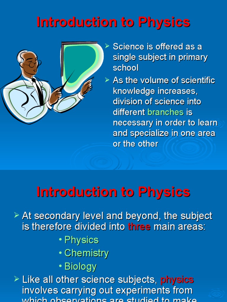 An Introduction to Physics | PDF