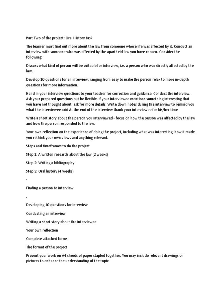 Bantu Eduction Research Question | PDF | Interview | Apartheid