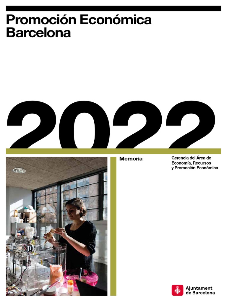 Memoria Promocion Economica 2022 ES | PDF | Barcelona | España