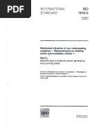 Iso20816 3 2022 | PDF | International Organization For Standardization | Mechanical Engineering