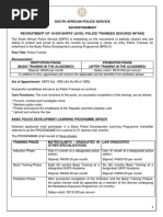 SAPS 15 Report by Commander 2 | PDF | Law Enforcement | Crime & Violence