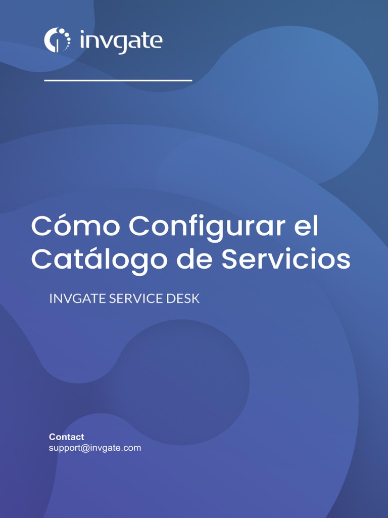 [SD]+Cómo+Configurar+el+Catálogo+de+Servicios+(1) | PDF | Contraseña ...