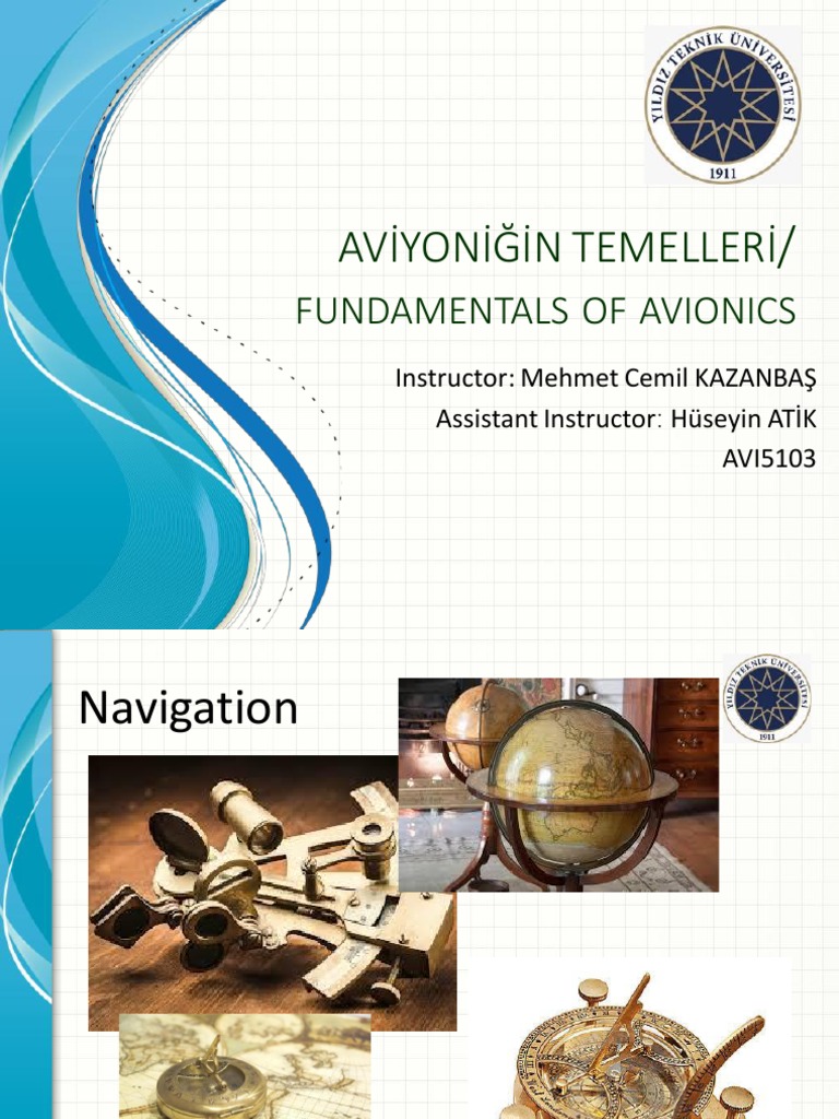 Aviyoniğin Temelleri: Fundamentals of Avionics | PDF